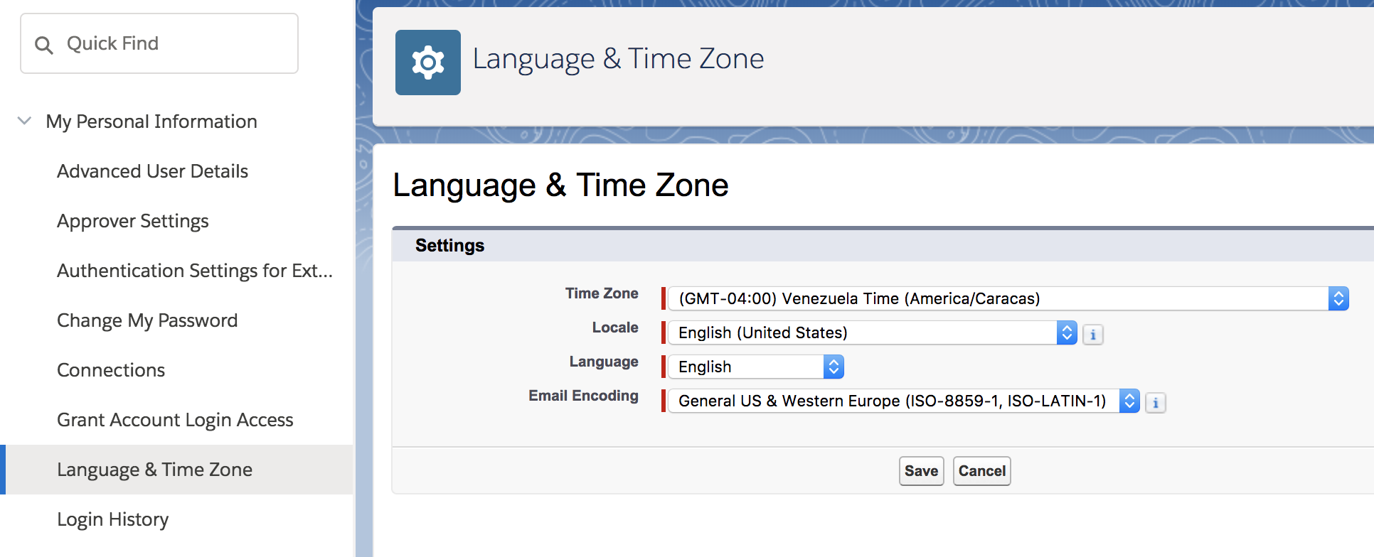 A Tip A Day #32 – Users are unable to change Timezone in Personal ...